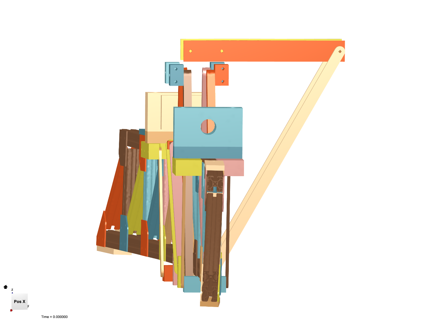 Gripper Truss - Inside Truss Links by b14 | SimScale