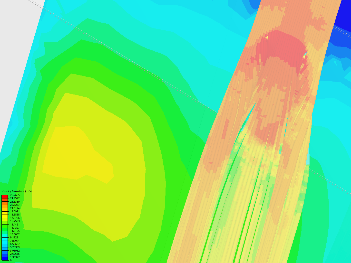 vortex generator 3 by balachandranri | SimScale
