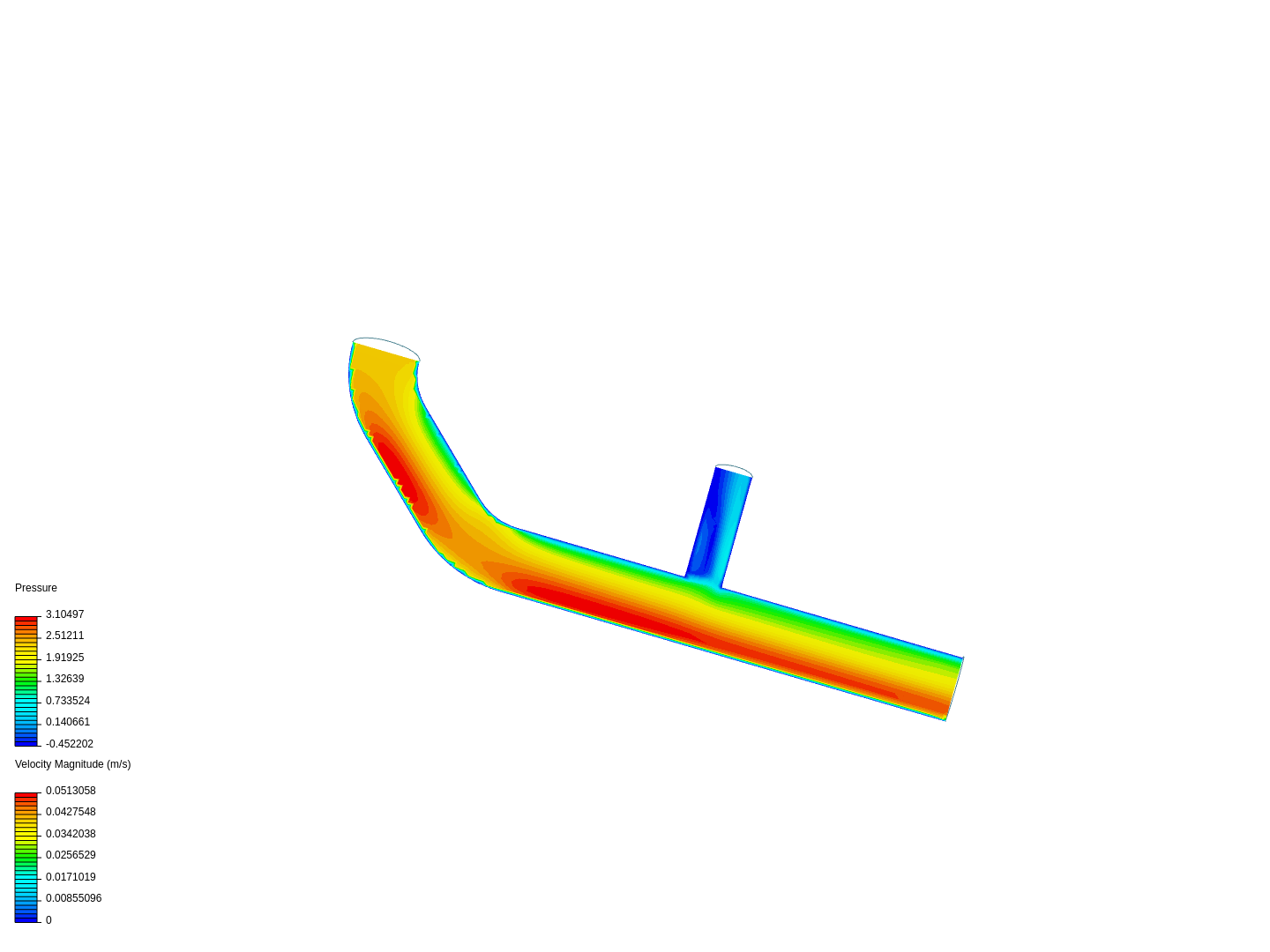 Tutorial 2: Pipe junction flow by bastian | SimScale