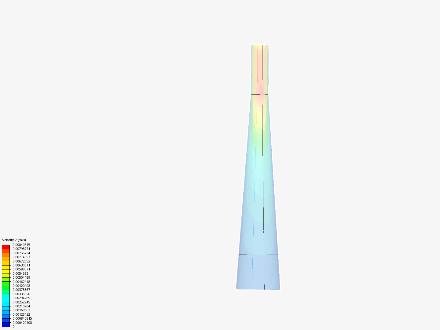 Nozzle 16 inch Tall by bbstarr | SimScale