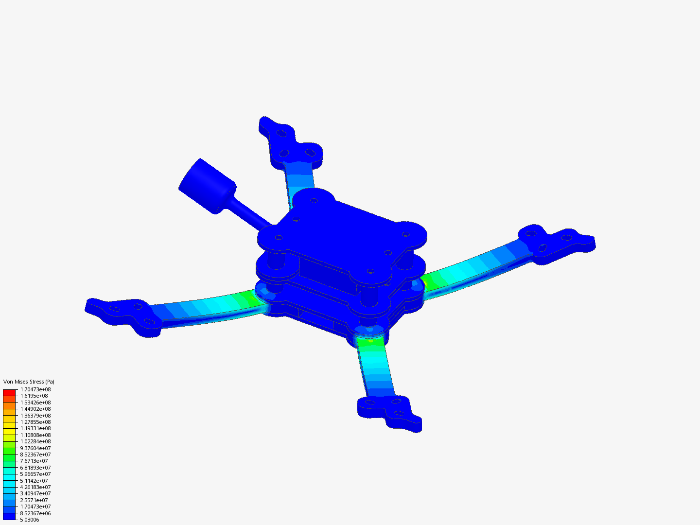 Drone v1 by bencearanyt | SimScale