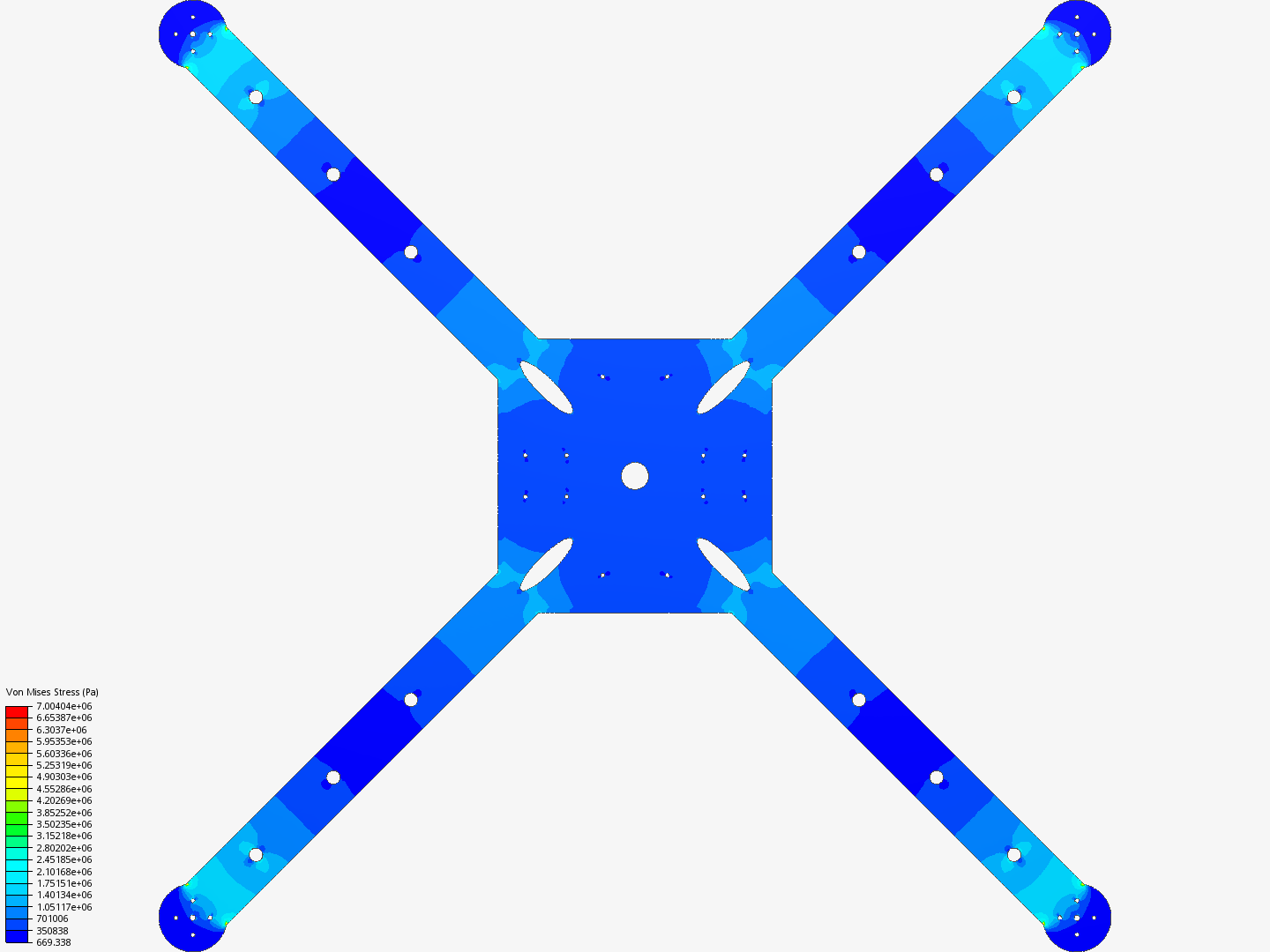 CFD for Quad-X by bendalew | SimScale