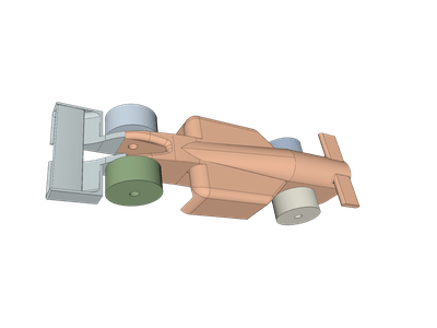 Front wing FEA by bendover1lolol | SimScale