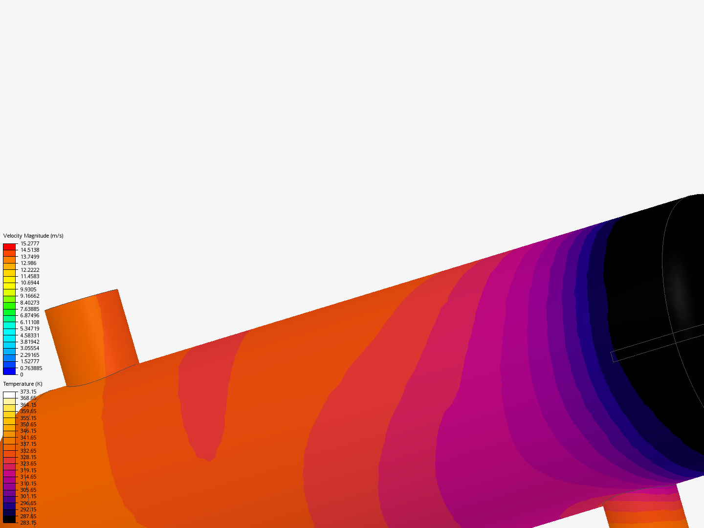 heat exchange by bernardinodelon | SimScale