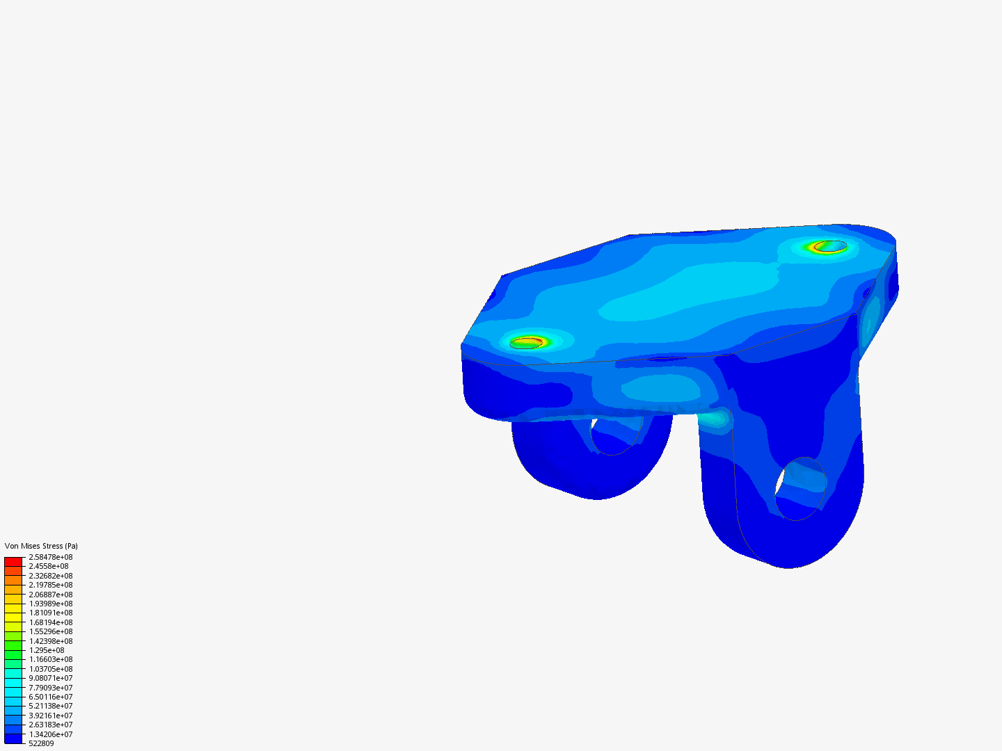 Bracket by bharat_v79 | SimScale