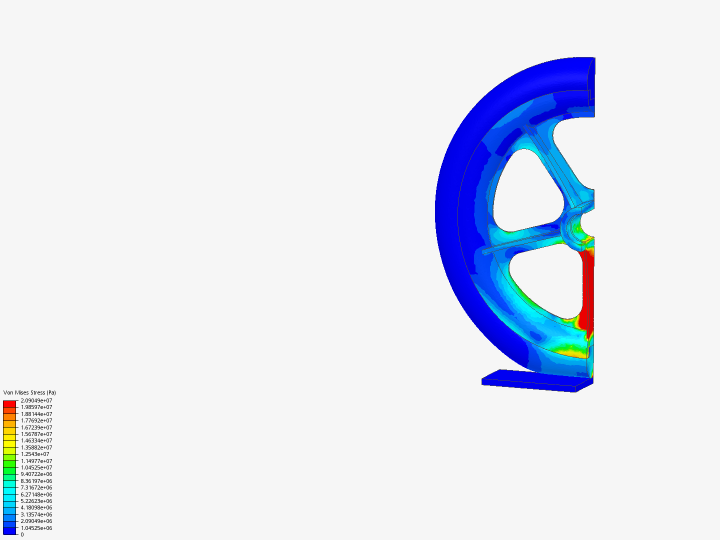 Wheel Project by bharatv79 | SimScale
