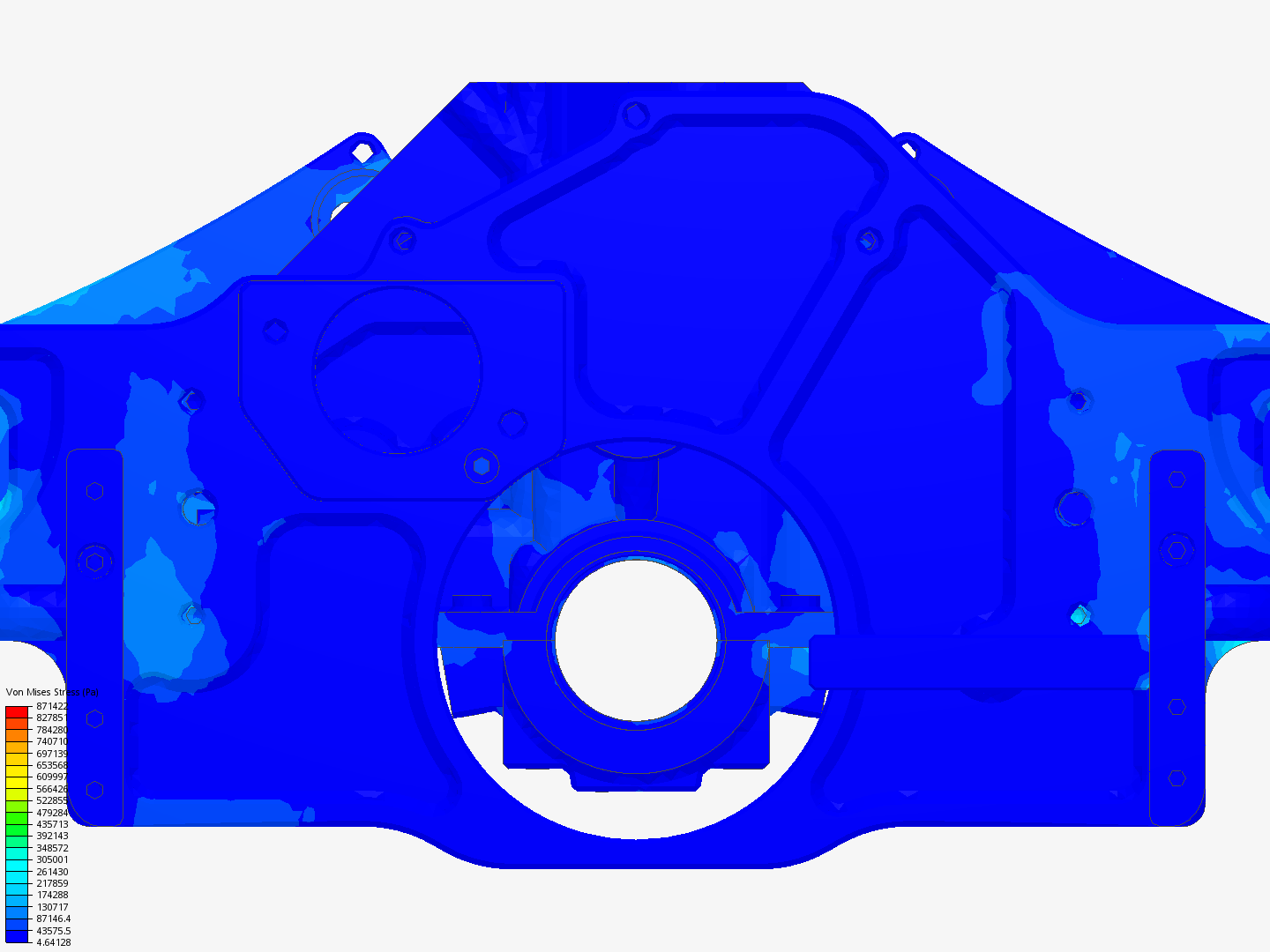 engine mount torque test by bhey | SimScale