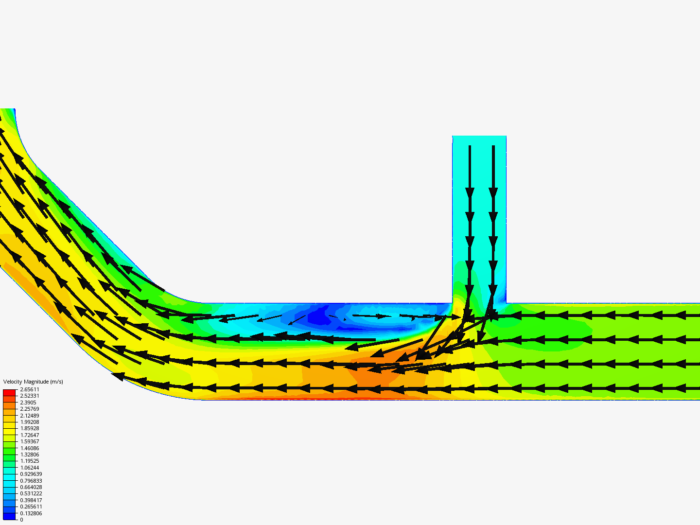 Tutorial 2: Pipe junction flow by bin_abdelmanea | SimScale