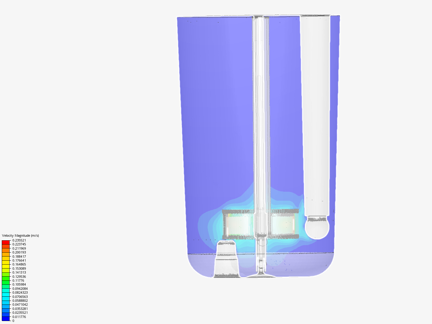 Stirred reactor free surface flow - Copy by biximiya | SimScale