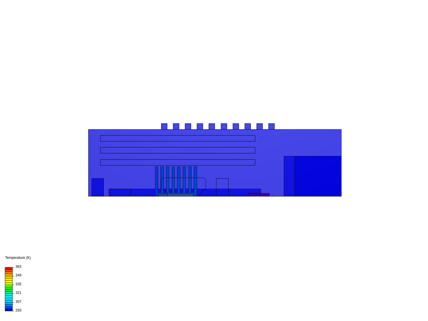 Tutorial - Conjugate Heat Transfer- Cooling of an electronic sink by bluecmd | SimScale