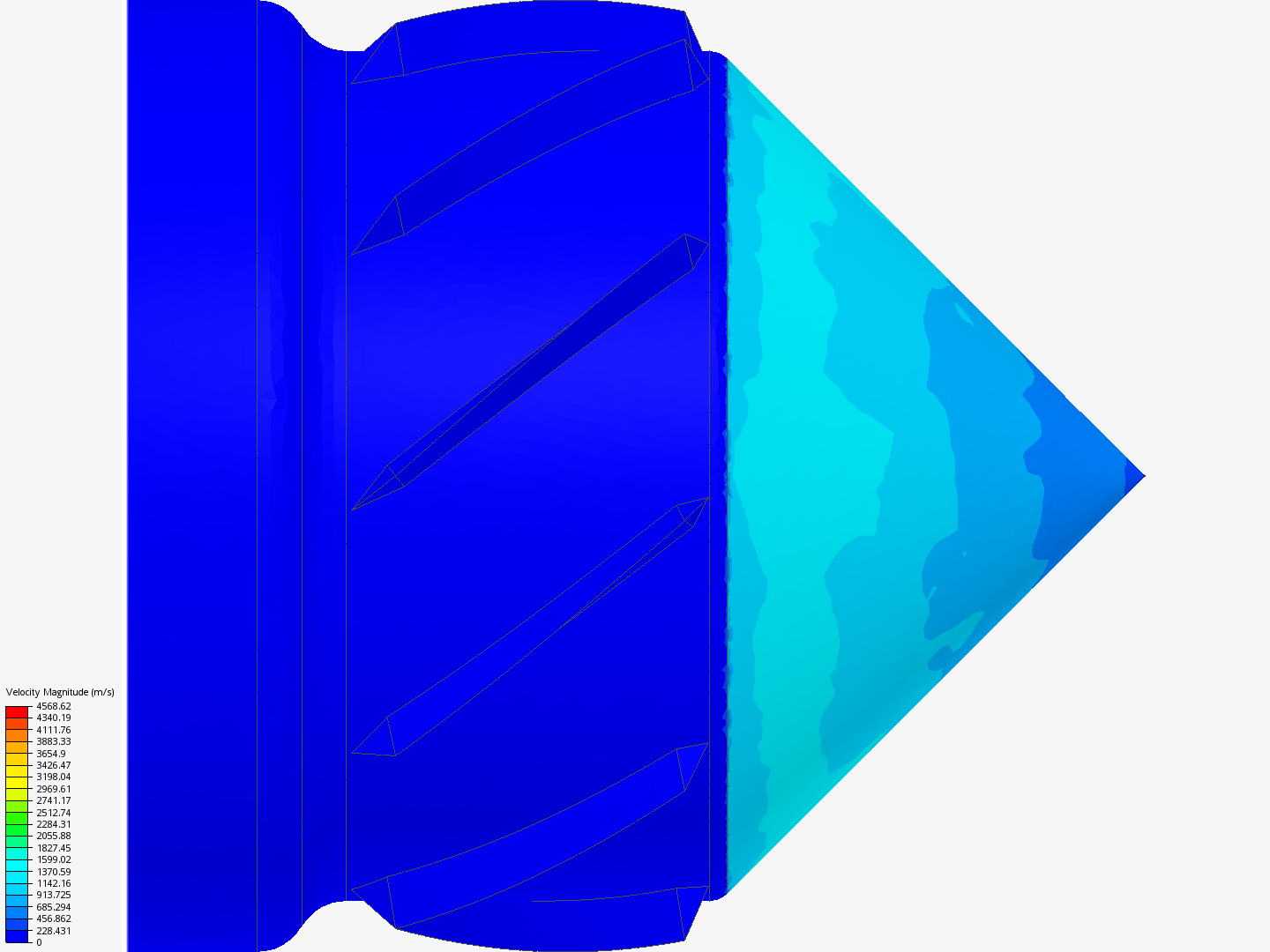 Aerodynamics of Bullet by bme | SimScale