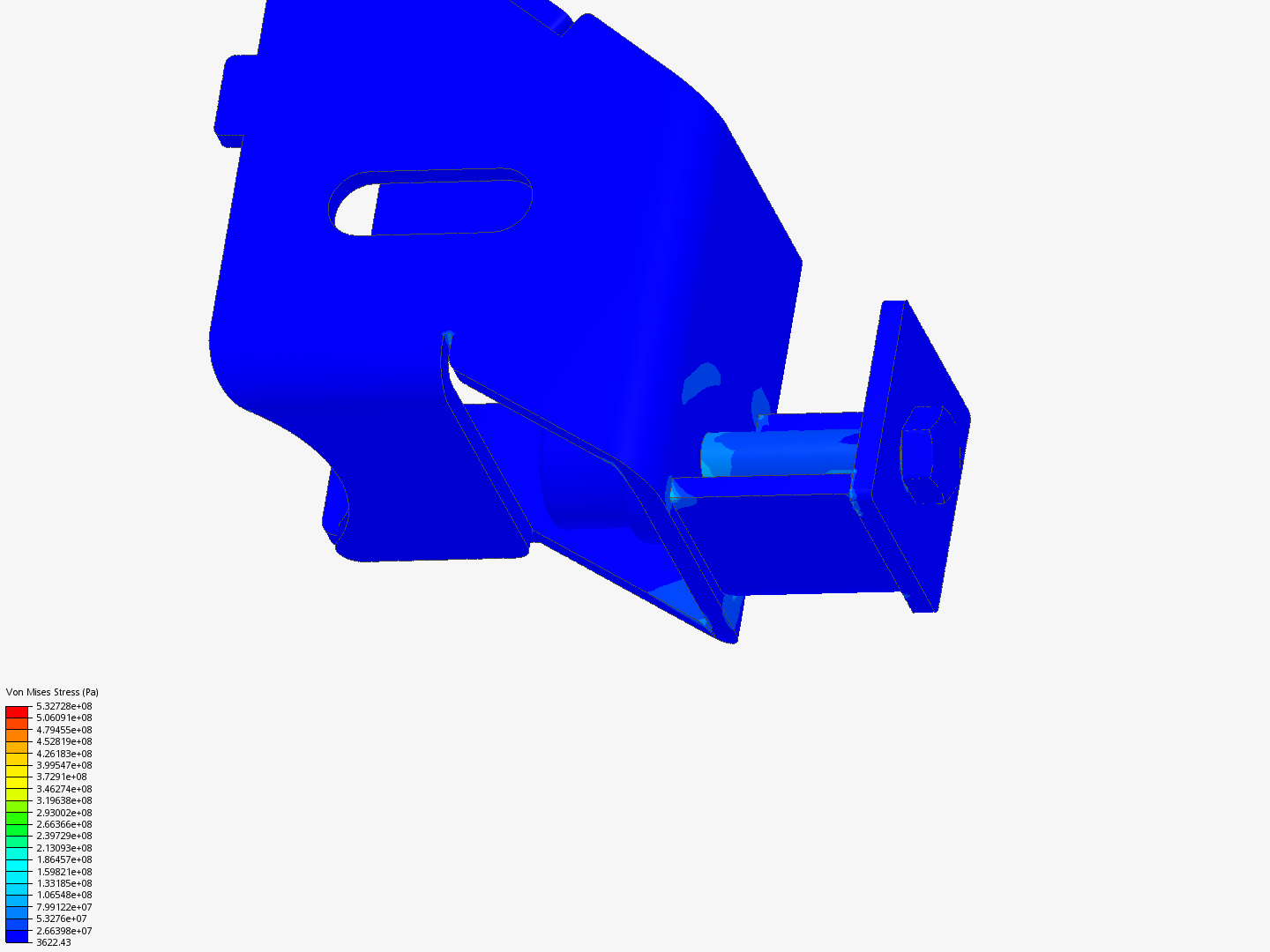 Modified Panhard Bracket by bmurende | SimScale