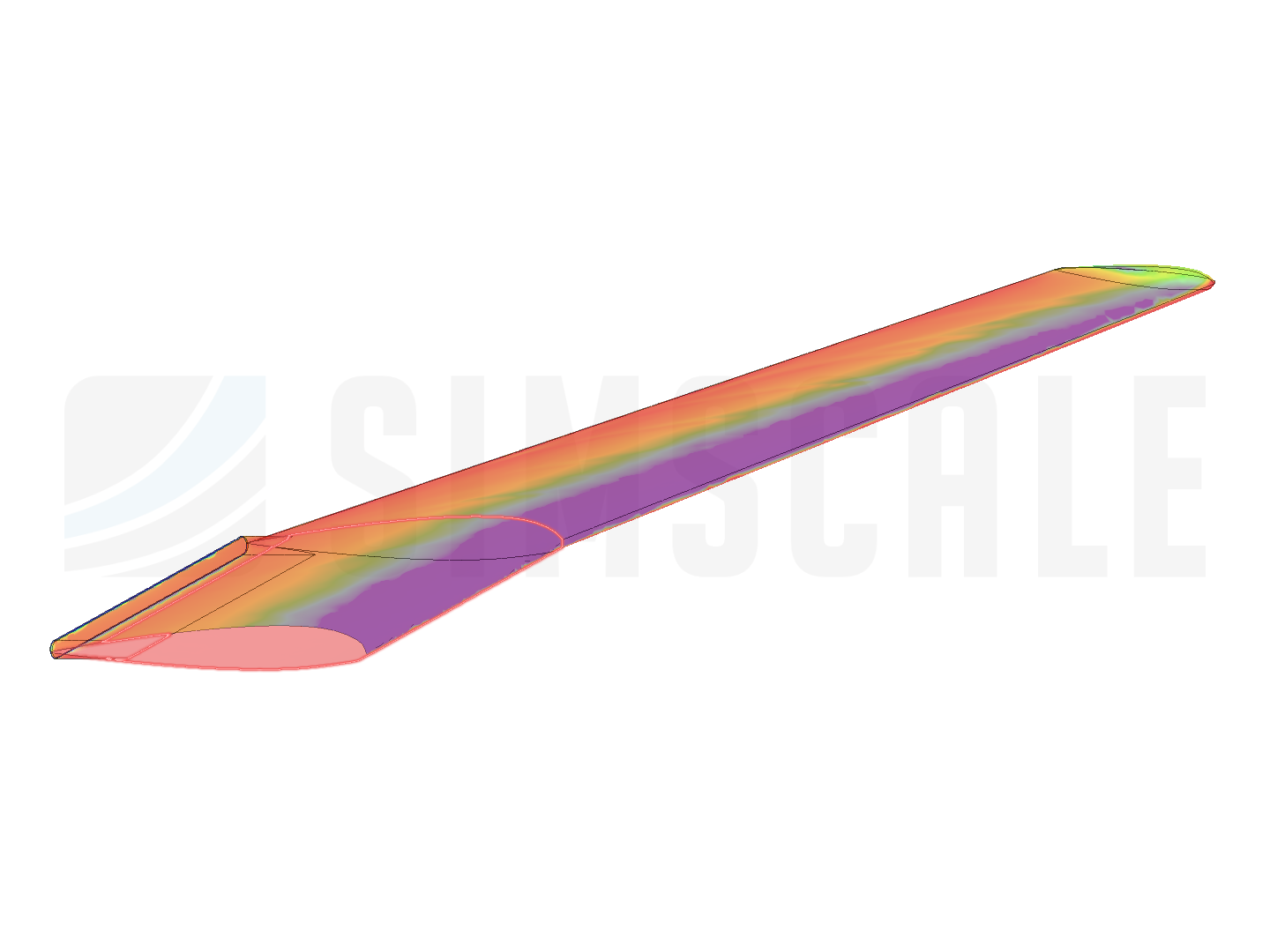 Trailing Edge Exhaust Wing by brshi | SimScale