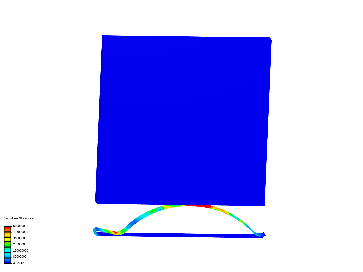 Flat Spring Prototyping by bryant | SimScale