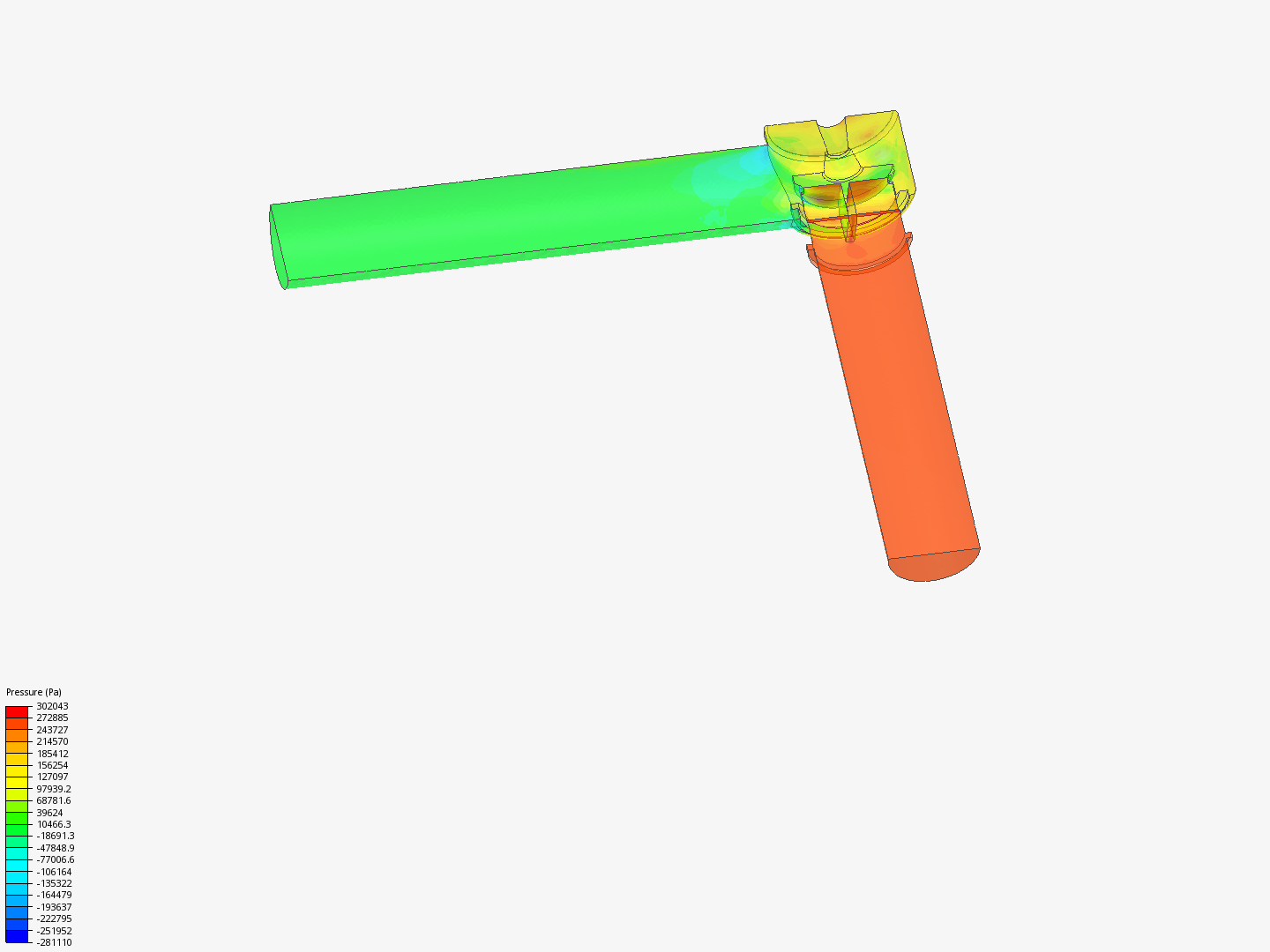 Tutorial: Fluid Flow Through a Valve by btolman21 | SimScale
