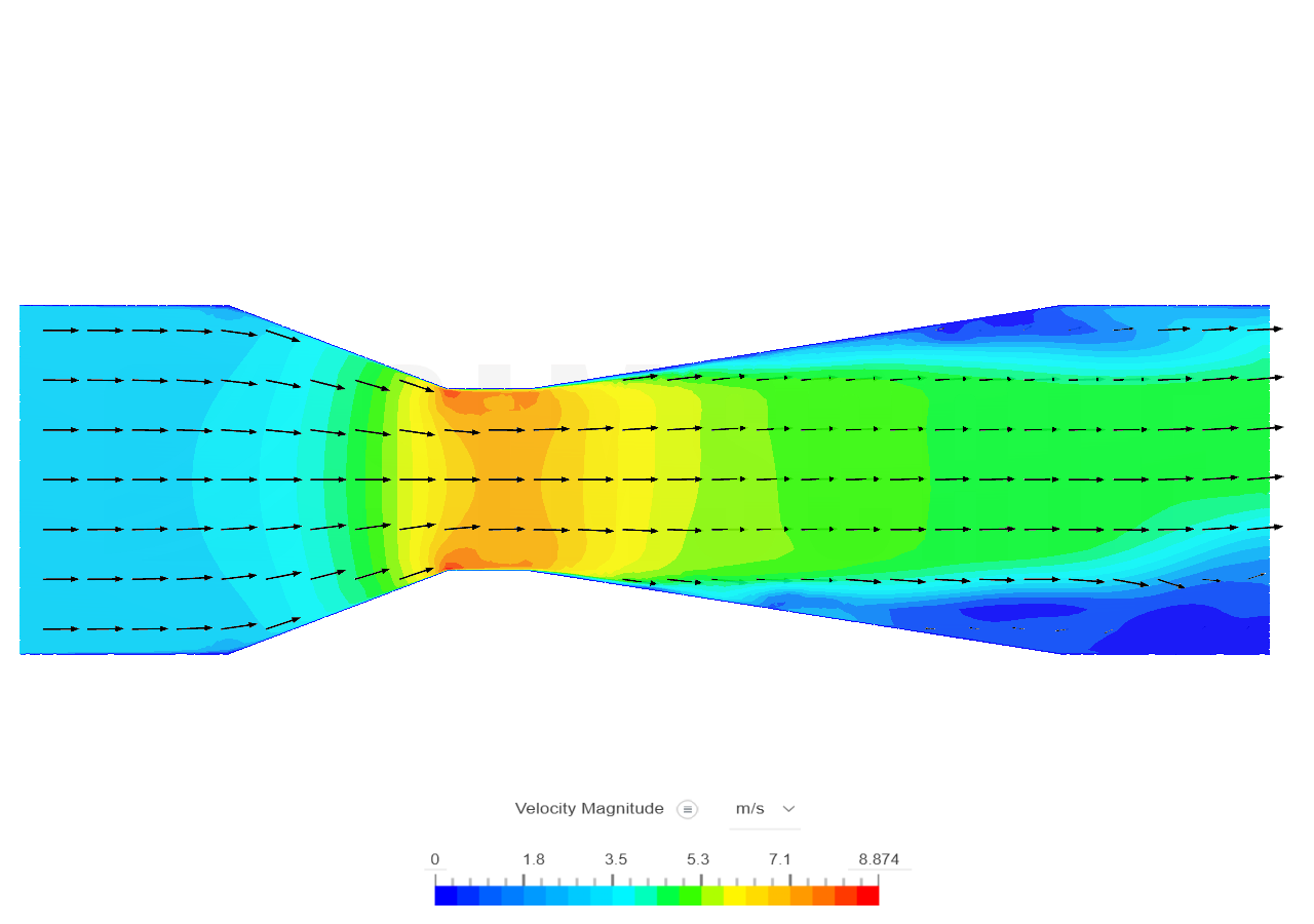 Truya_Venturi Meter (MatE 107) by btruya | SimScale