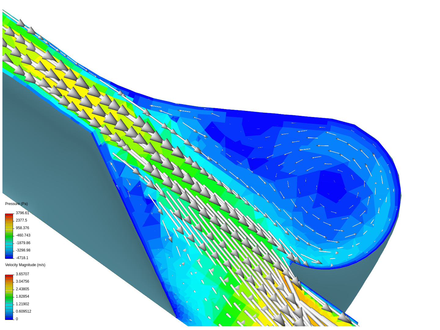Tesla Valve by bvallat | SimScale