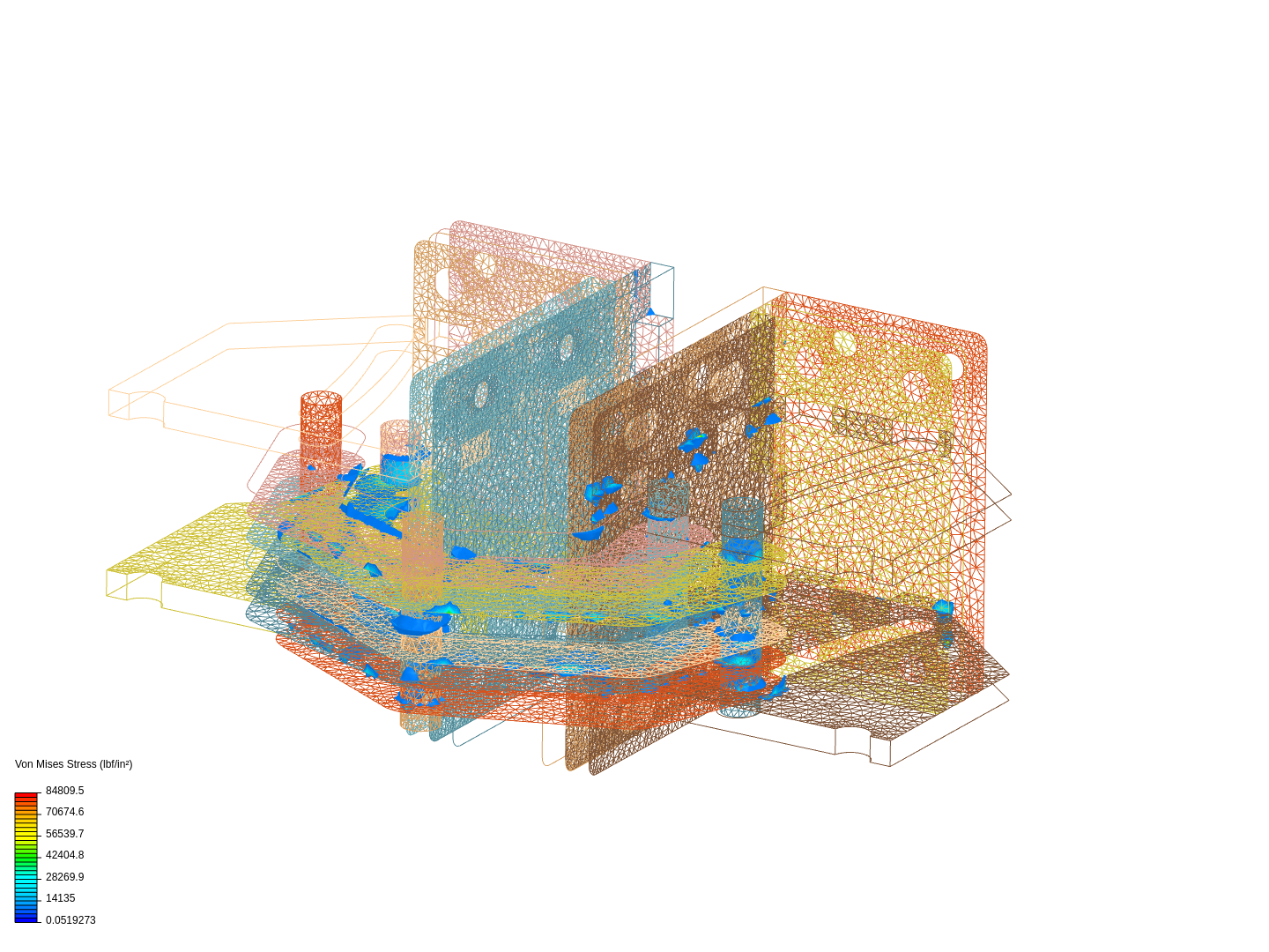 Hinge Deflection by ca424a3481624e | SimScale