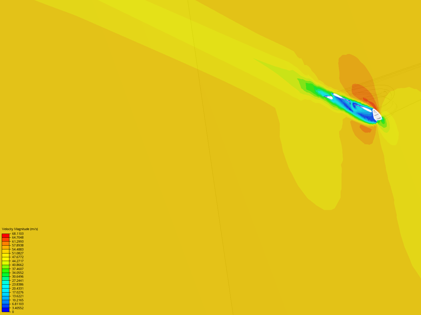 Wing with Cut V2 by caelan | SimScale