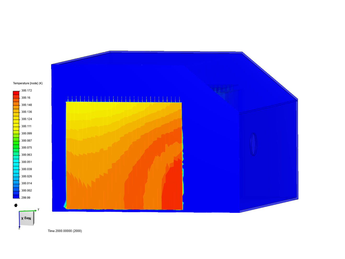 Accumulator thermal simulation by camel15 | SimScale