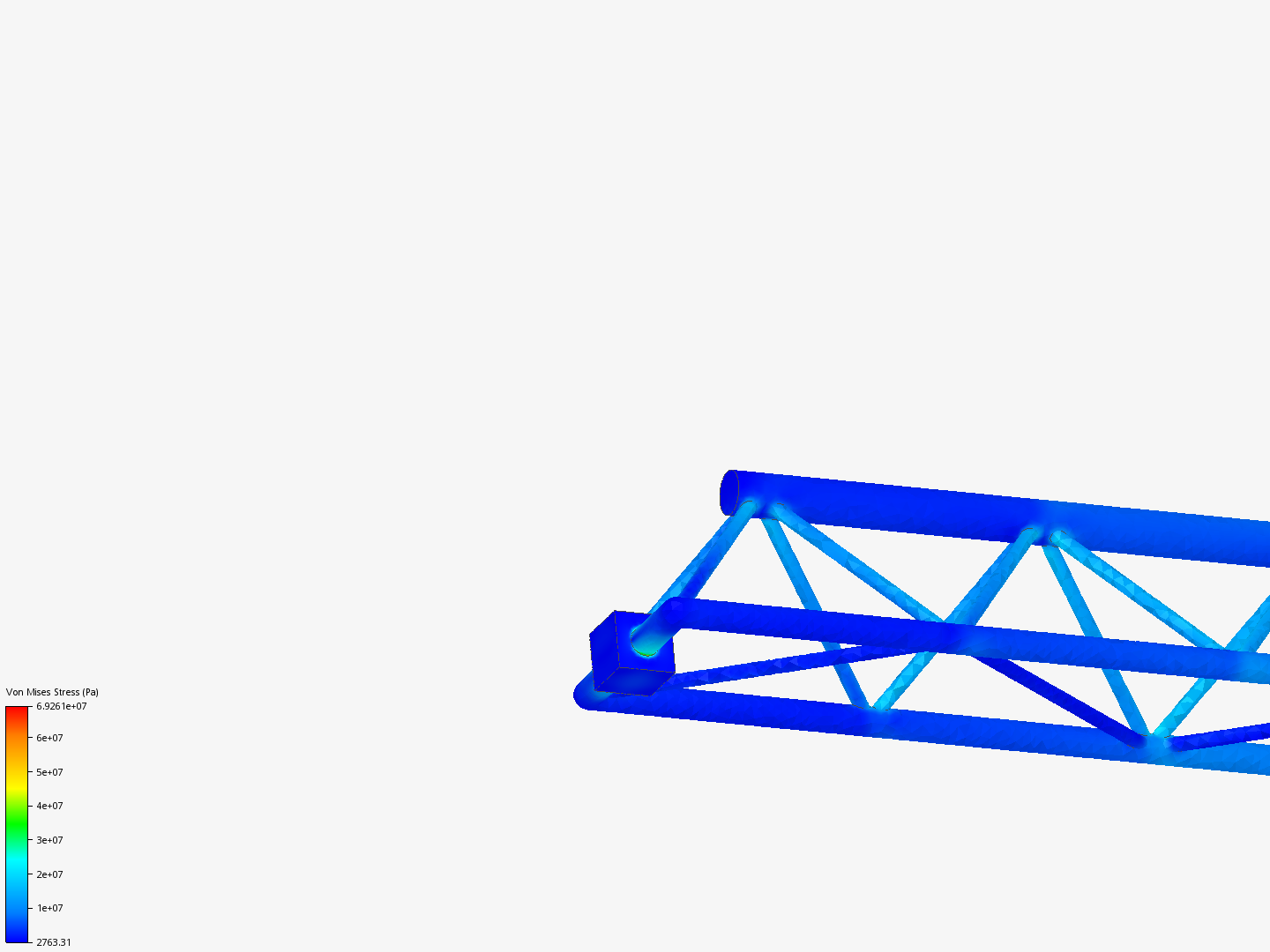 Tutorial - Linear static analysis of a crane by cantfindmyid12 | SimScale