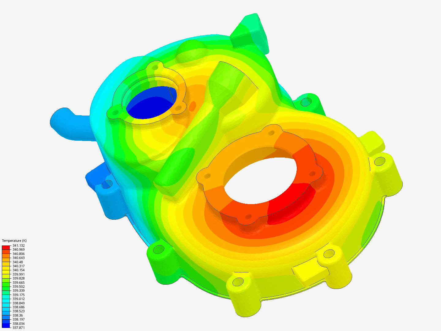 Tutorial klar: Thermal Analysis of a Differential Casing by carlus ...