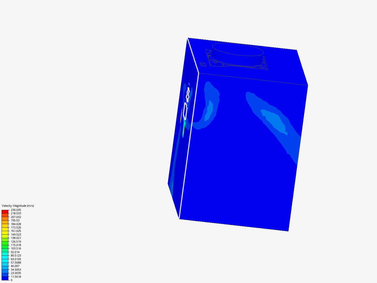 fan duct V2 by carmnu | SimScale