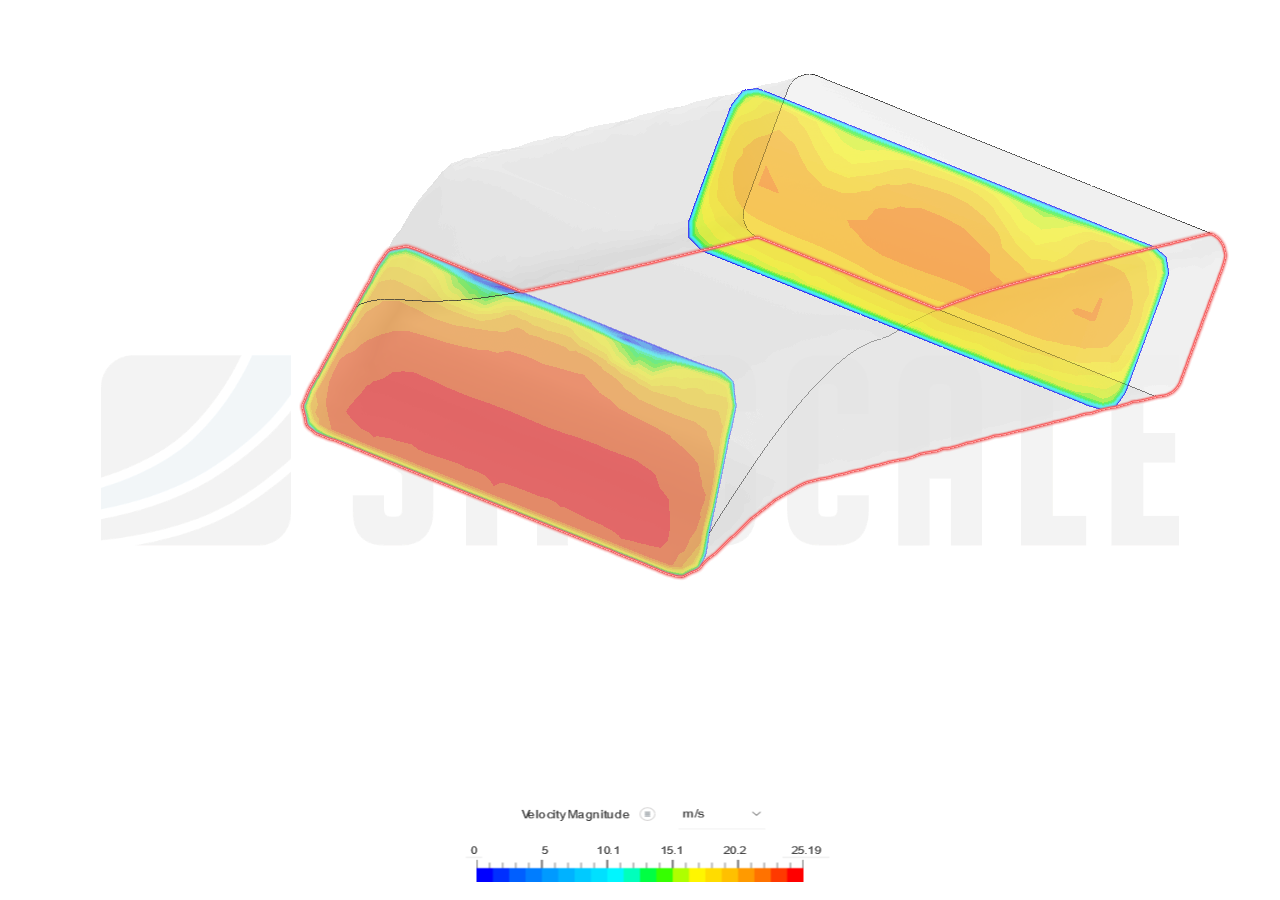 Tutorial 9: Air Duct Flow by ccatlin | SimScale