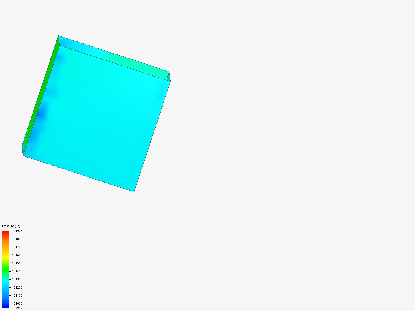 cube simulation by cde_brito | SimScale