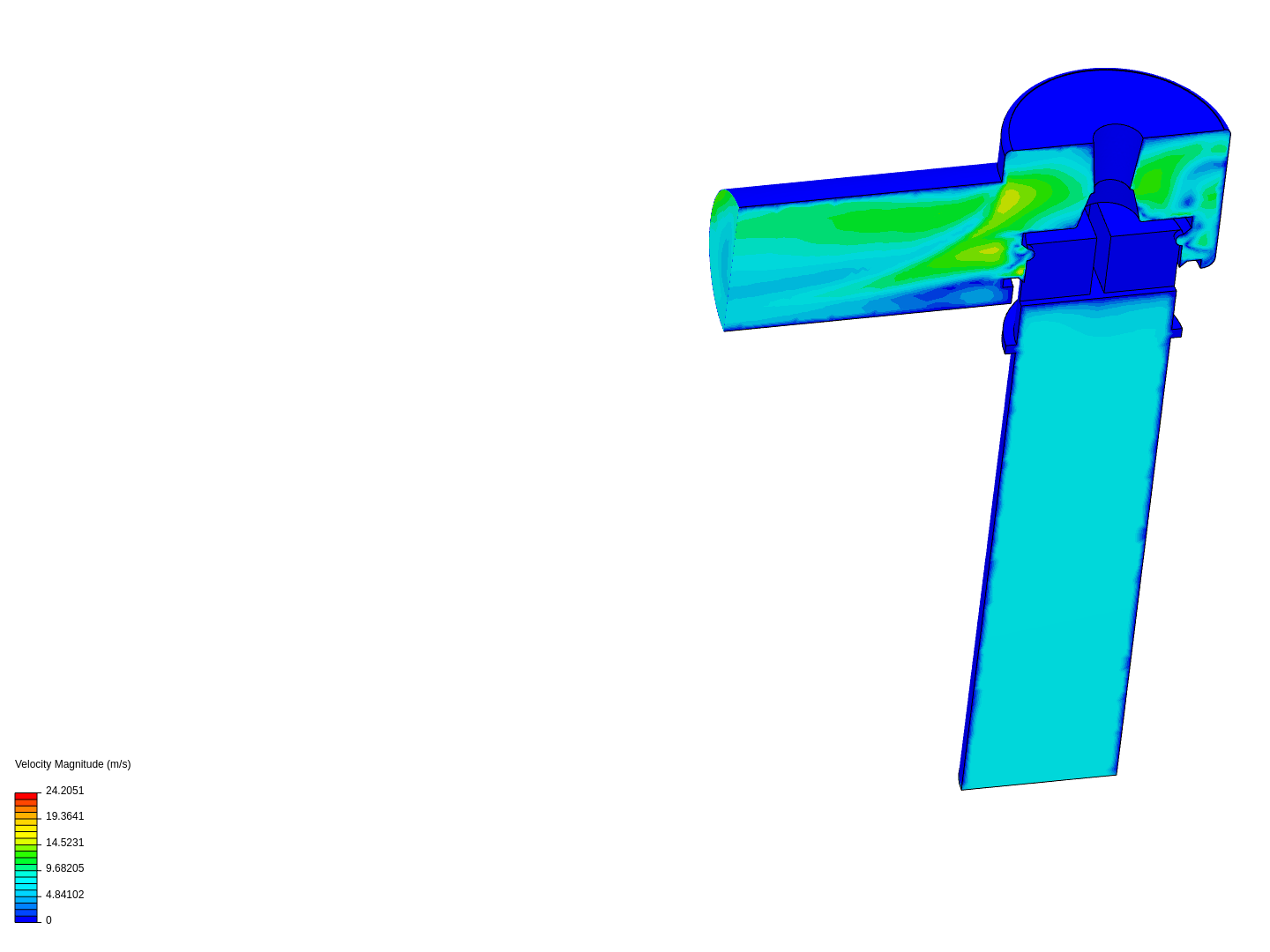 Tutorial Fluid Flow Through A Valve By Cgalvain Simscale