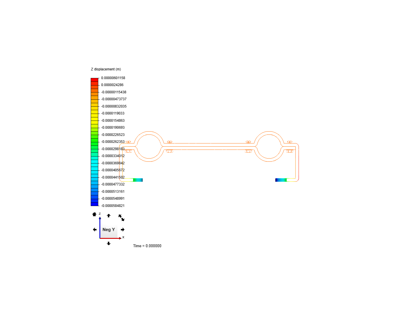 Vibration Dampener Clamps by chandbasha | SimScale
