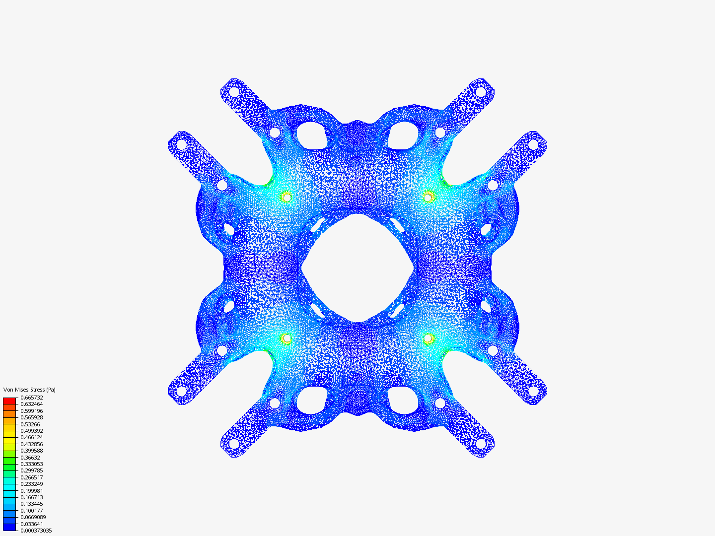 QUADCOPTER FRAME DESIGN AND MODAL ANALYSIS USING CAD AND FEA by ...