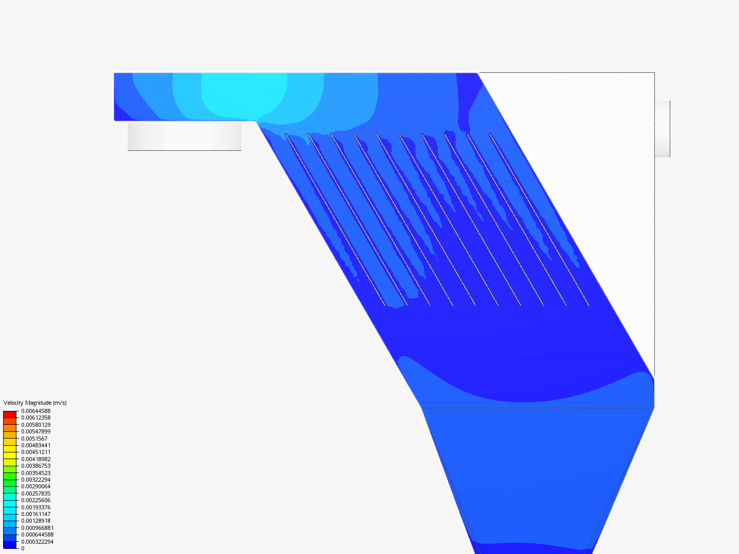 Lamella Clarifier Design 3 by chofer | SimScale