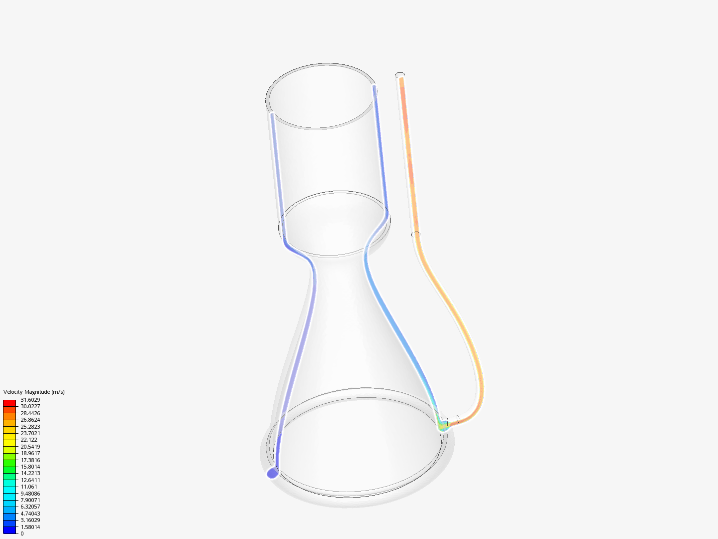 RED-1 rocket engine CFD by civilianspace3 | SimScale