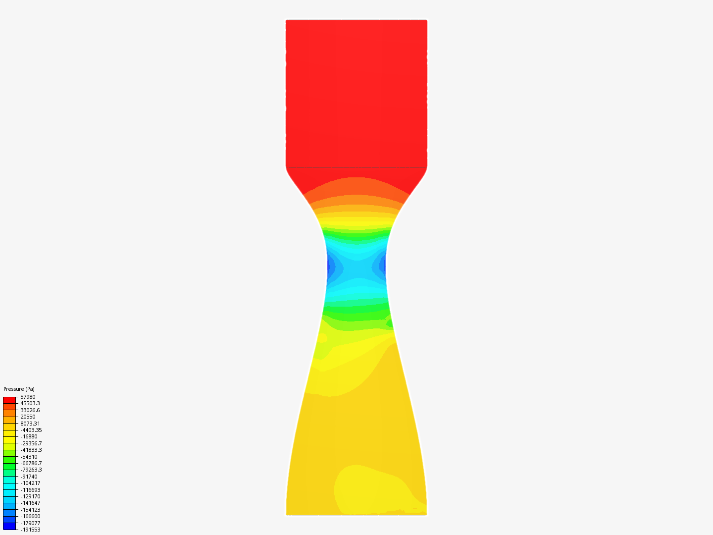 RED-1 rocket engine nozzle design 1 by civilianspace3 | SimScale