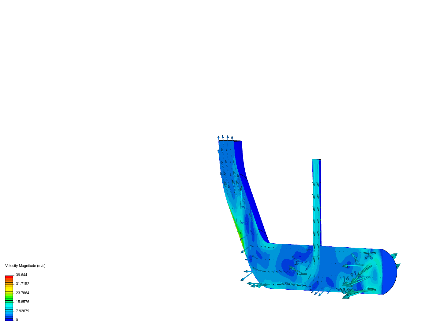 Tutorial 2: Pipe junction flow by cjagne | SimScale