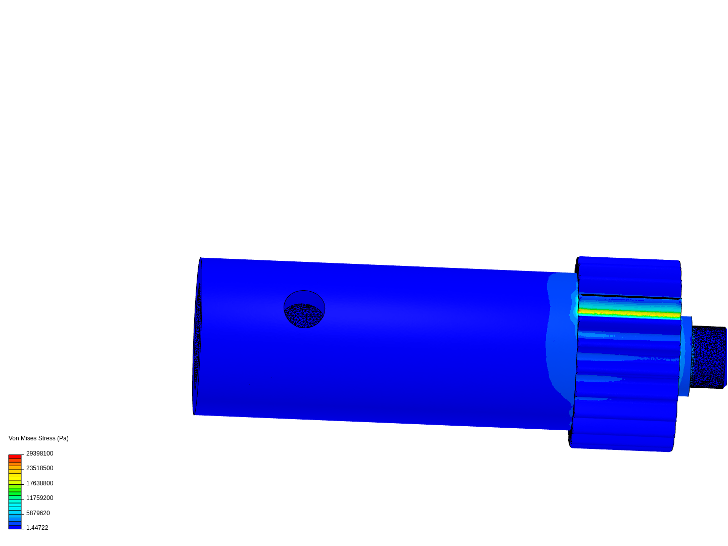 Pinion _3D Printing by ckarani | SimScale