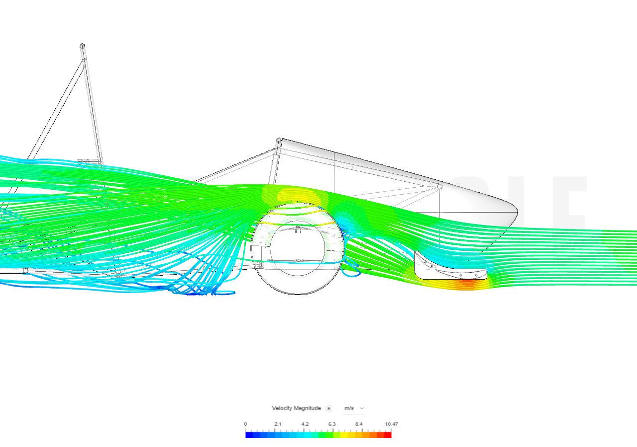FSAE CAR FRONT WING TEST by cleonhart | SimScale