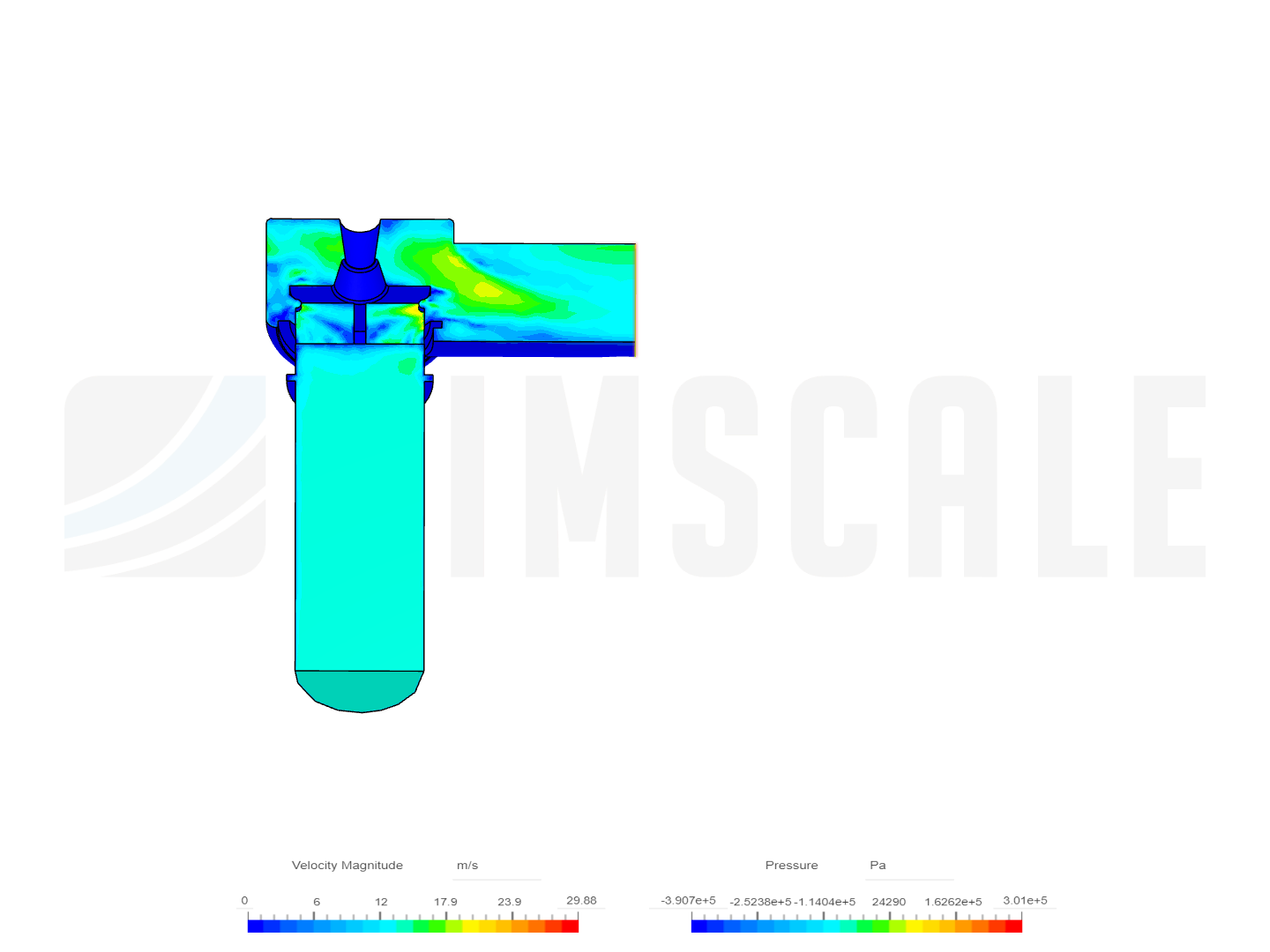 Tutorial: Fluid Flow Through a Valve by cluxton | SimScale