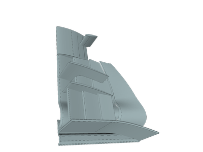 Airflow around Frontwing by cmirea | SimScale