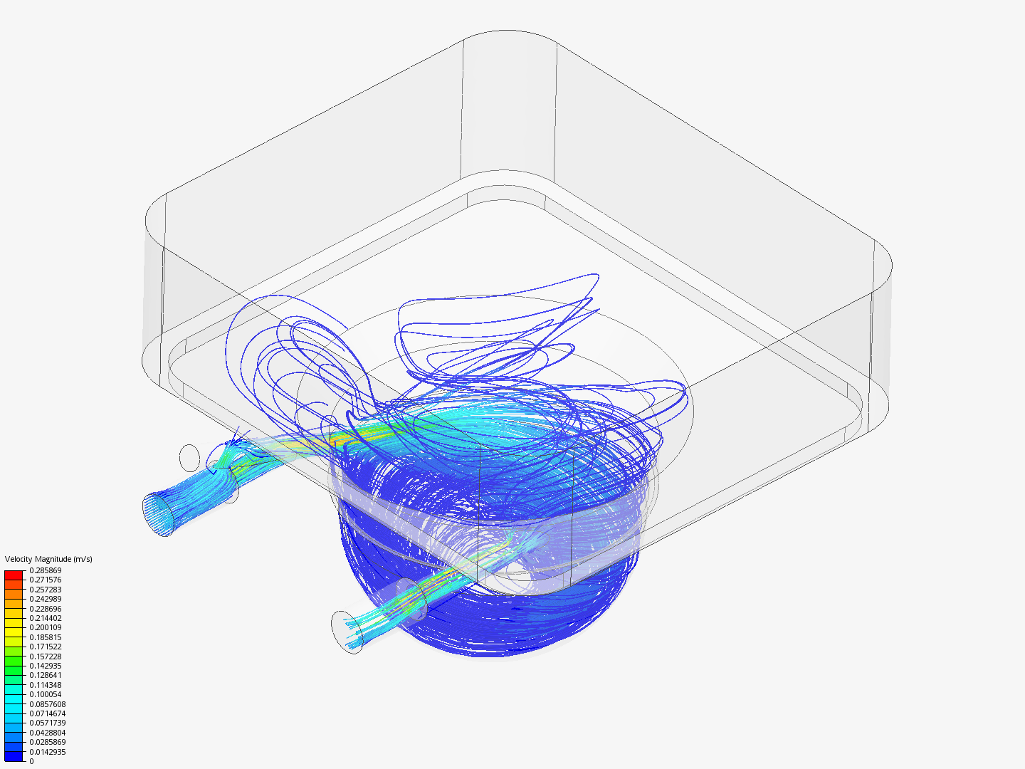 CUVETTE FLOW SIM by conmeowcon | SimScale