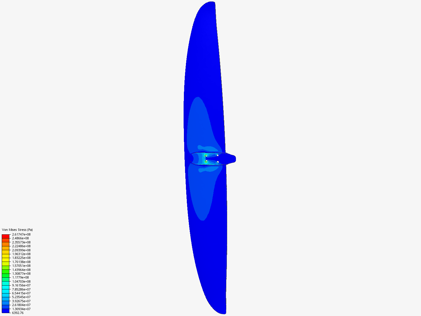 995 HA Foil FEA by cschweigert | SimScale