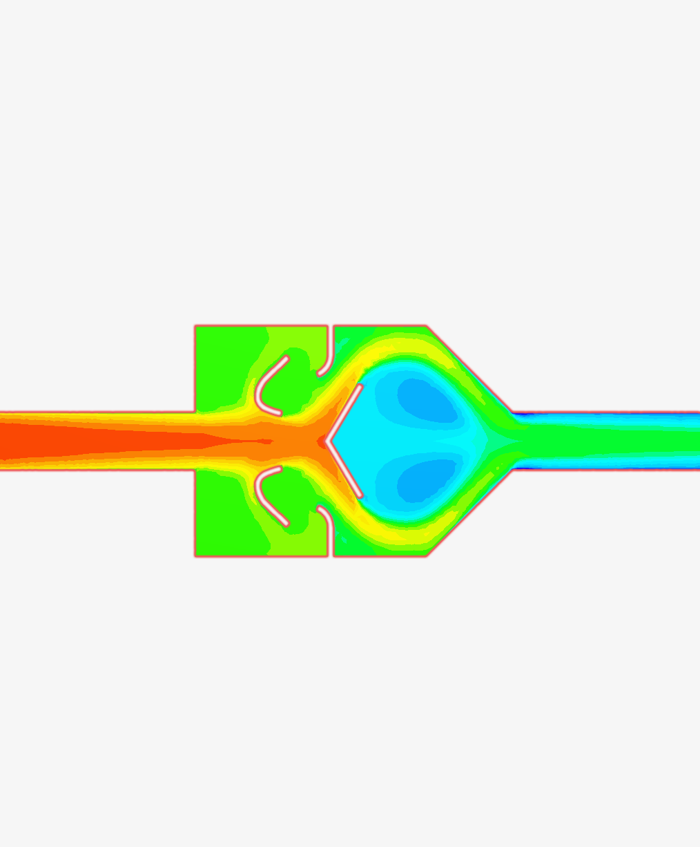 Super sonic flow through 1 way valve by csedenquist | SimScale