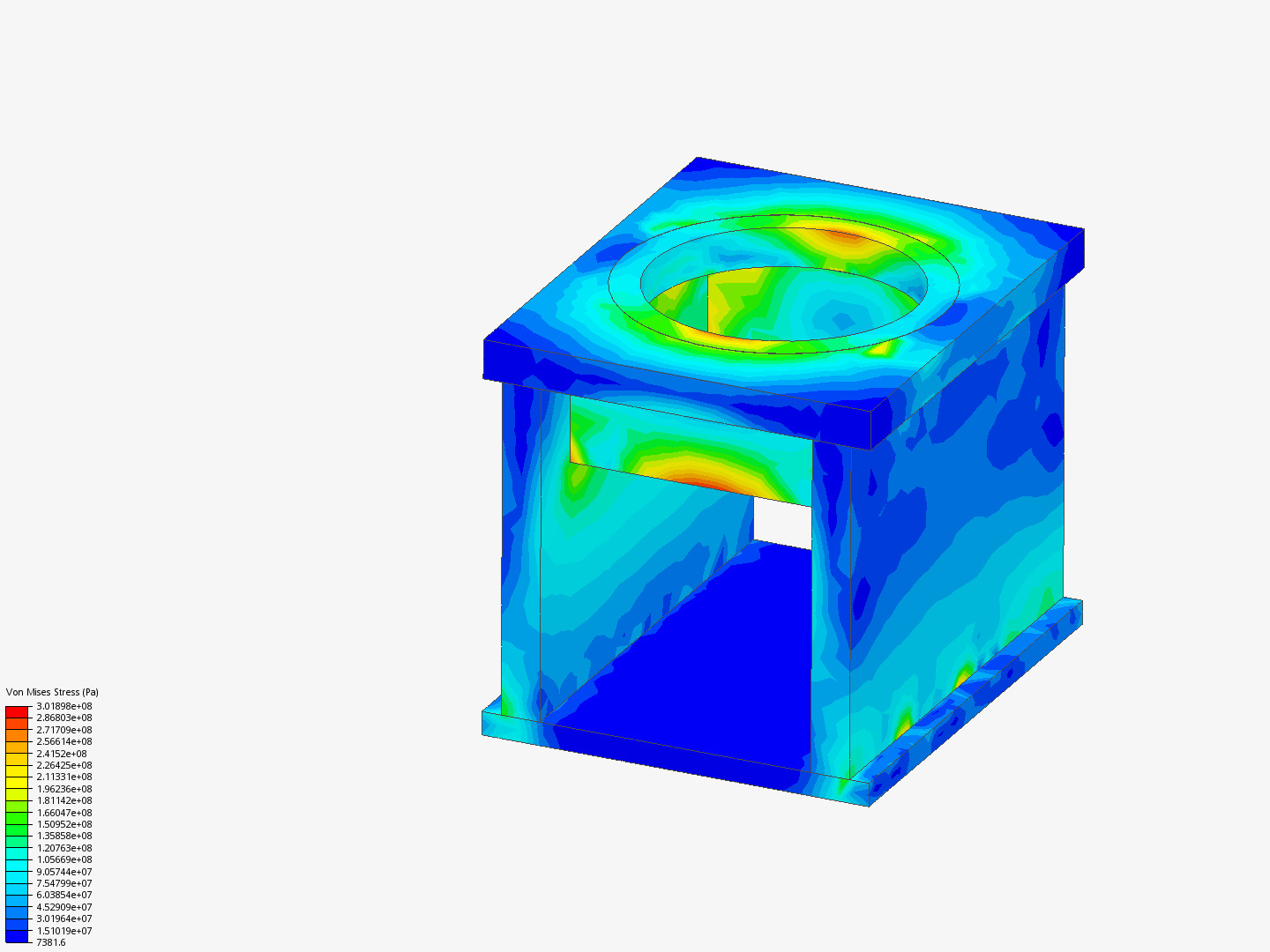 Press box by cskoumbourdis | SimScale