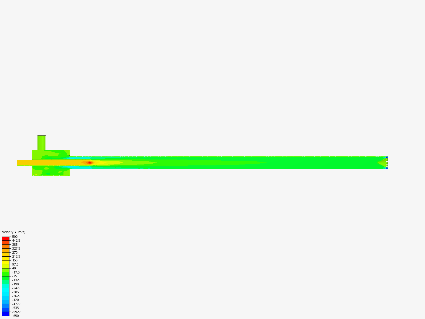 Vortex Tube Rev 1 by cswalton2 | SimScale