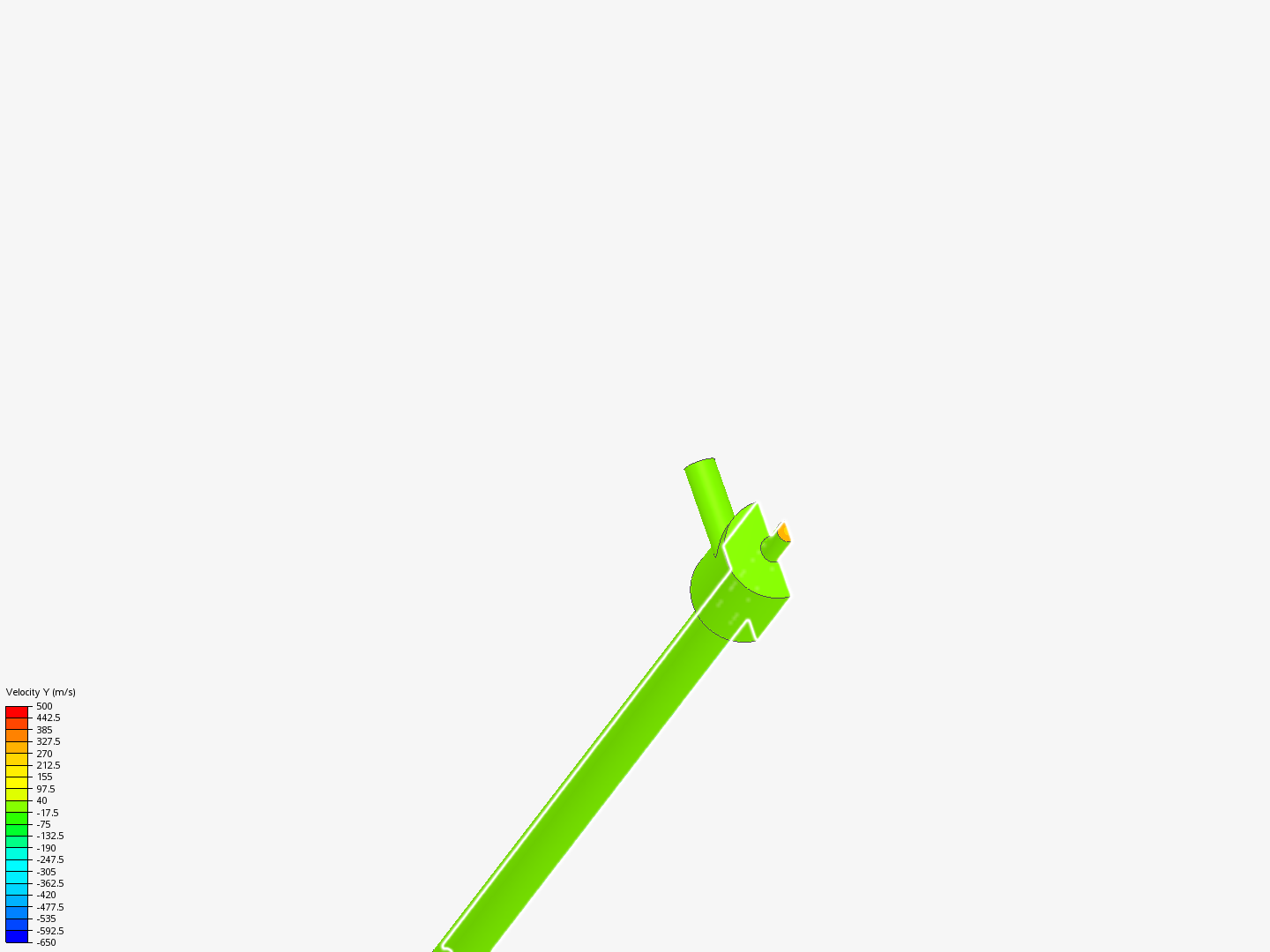 Vortex Tube Rev 2 by cswalton2 | SimScale