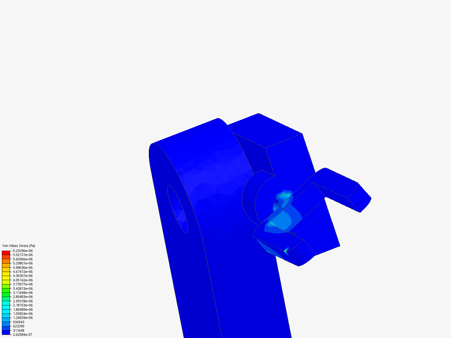Arm sim by cullend8 | SimScale