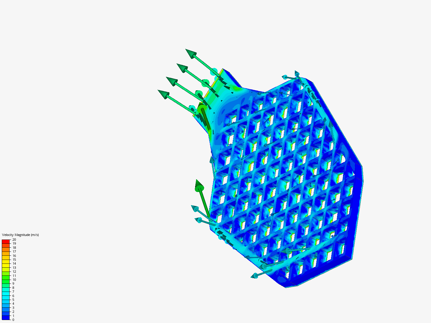 Aile CANSAT SpaceX by czanou | SimScale