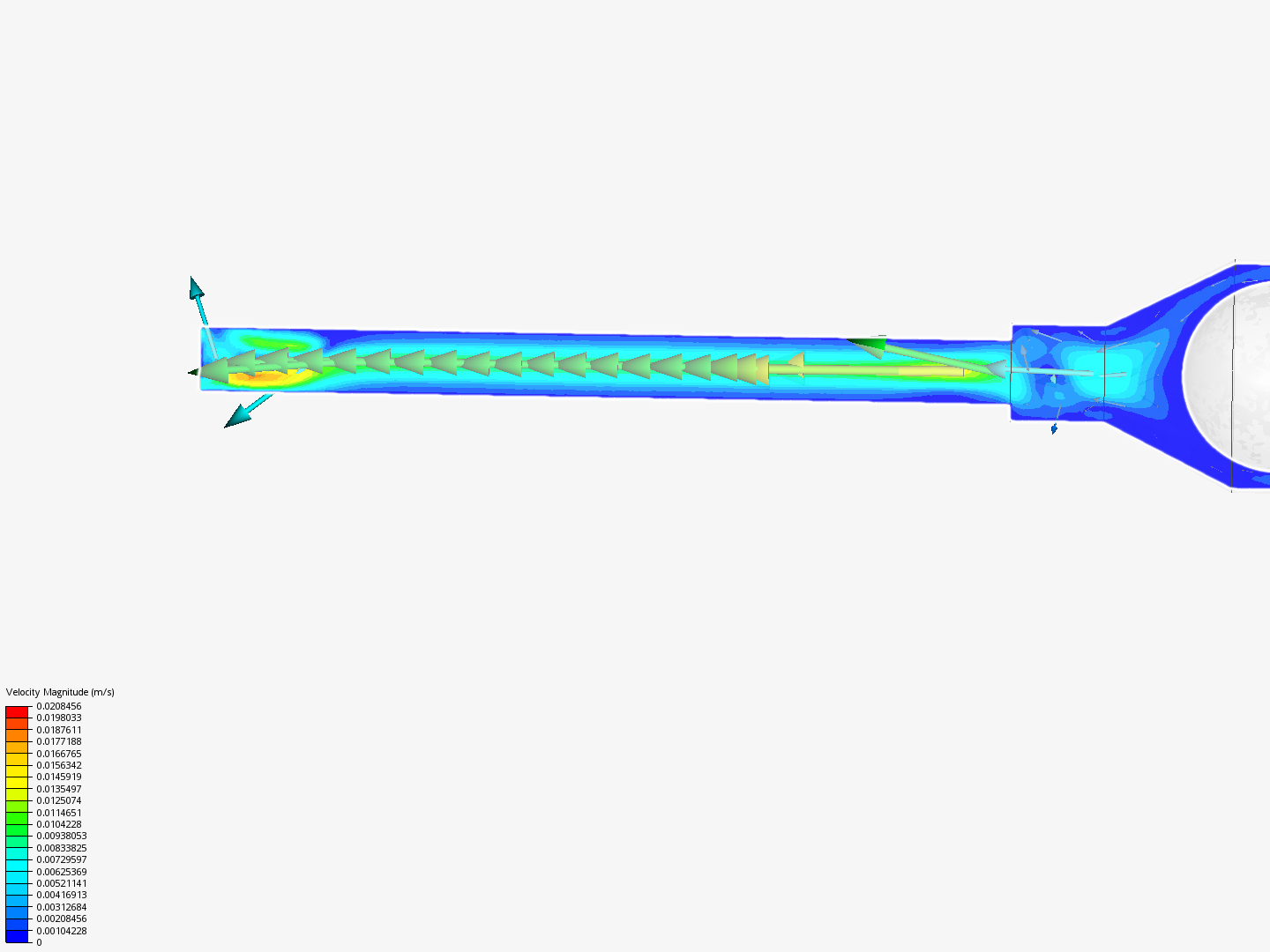 Nozzle Flow Test by d00394710 | SimScale