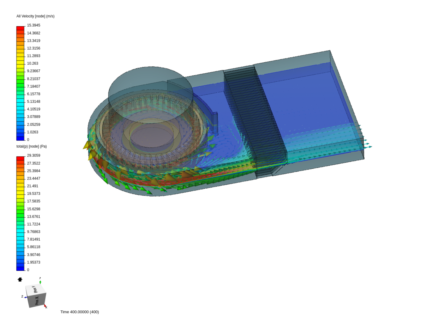 Analise de CFD do sistema de extracao de calor de notebook by d7272c29722245 | SimScale